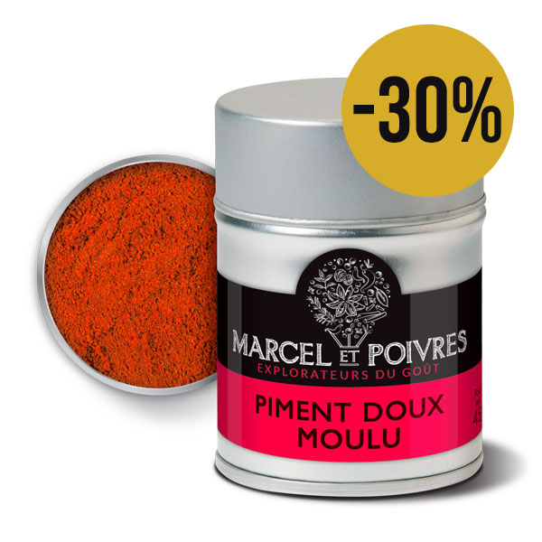 Piment doux moulu - Achat, recettes - Piments - Marcel et Poivres