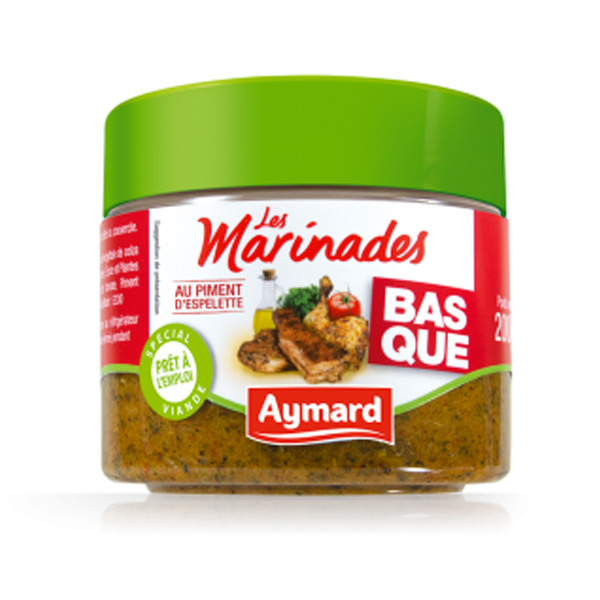 Marinade Basque pour viande - Retrouvez les produits AYMARD